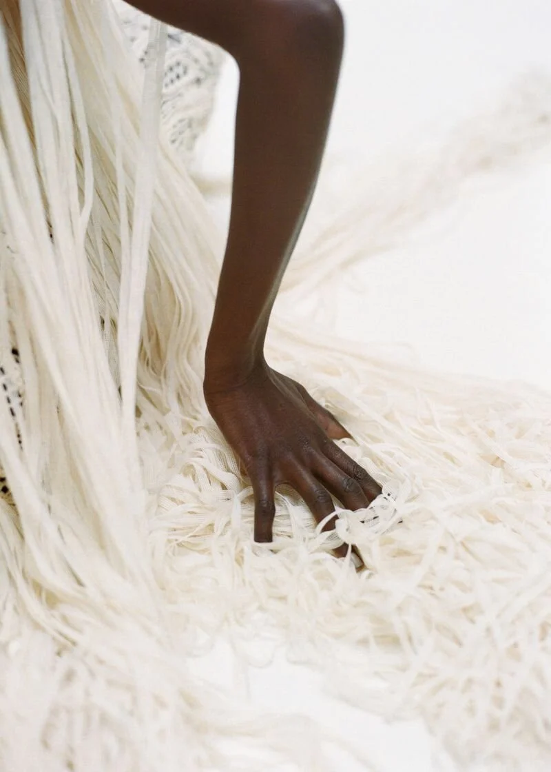 Shanelle Nyasiase in Jil Sander by Mark Rabadan for Collection 03 ...