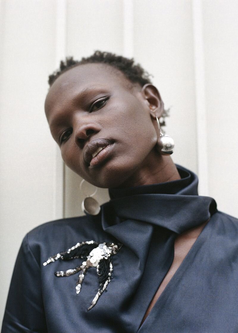 Shanelle Nyasiase in Jil Sander by Mark Rabadan for Collection 03 ...