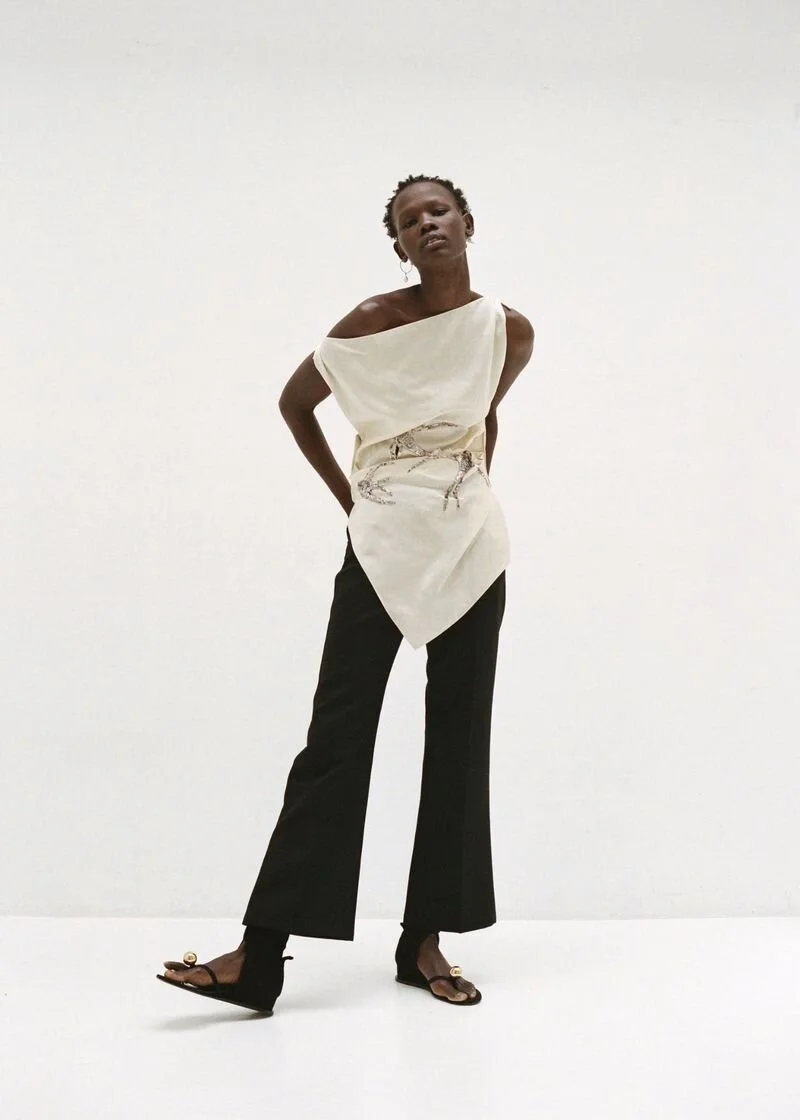 Shanelle Nyasiase in Jil Sander by Mark Rabadan for Collection 03 ...
