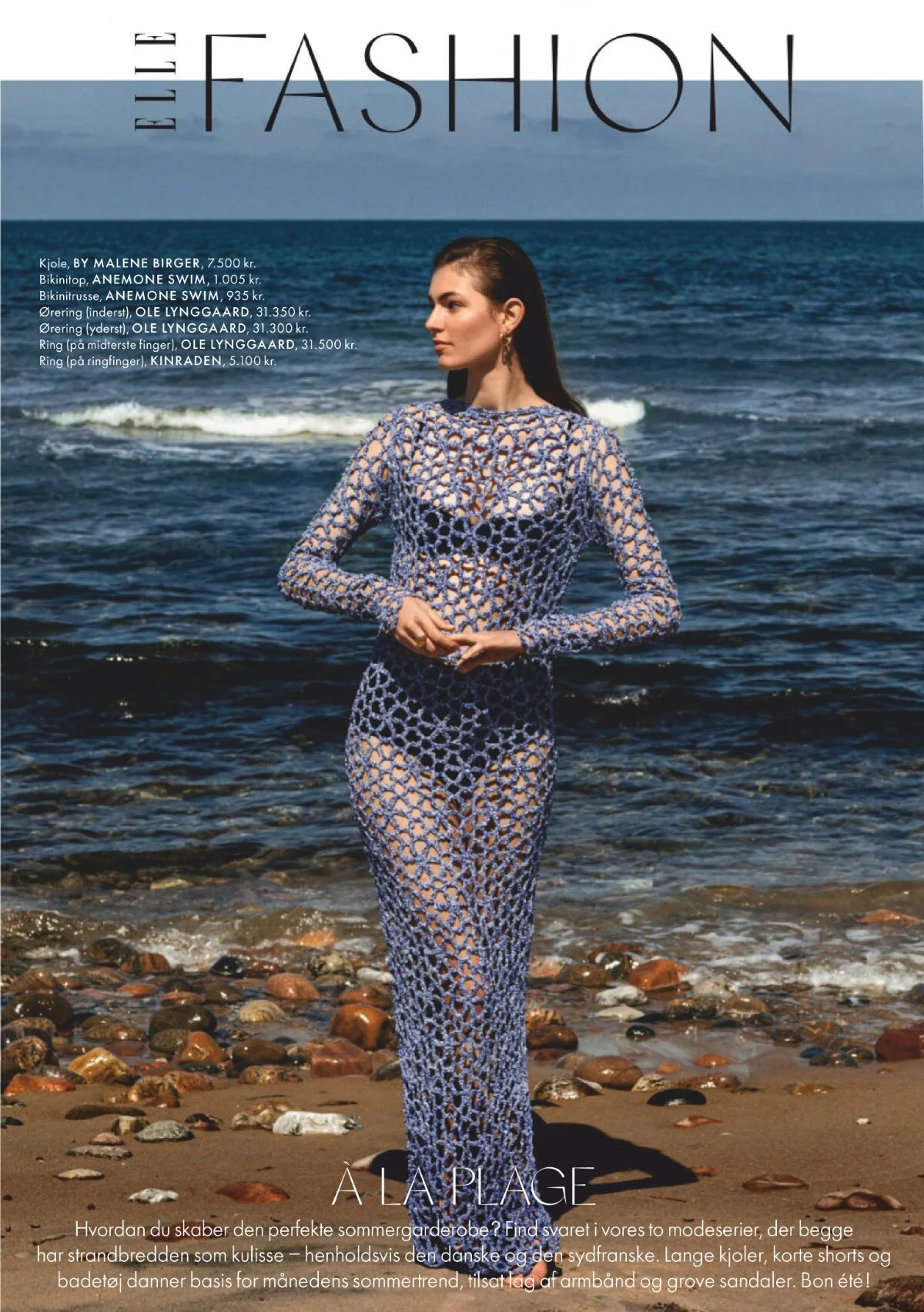 Alberte Mortensen for ELLE Denmark July 2020 — Anne of Carversville