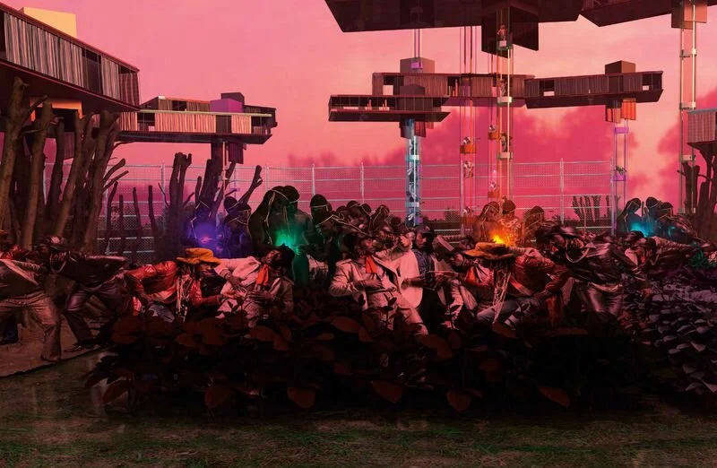 Dev Hynes by Artist Jacolby Satterwhite for Numéro Art No. 6 — Anne of ...