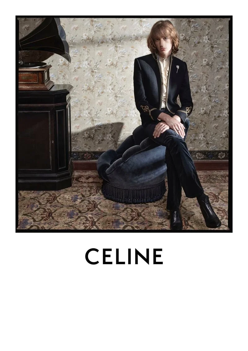 Dylan Delval Fronts CÉLINE Homme Fall 2020 Campaign — Anne of Carversville