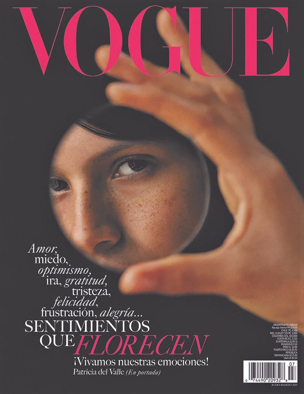 Patricia Del Valle Covers Vogue Latin America Lensed by Edgar Berg ...