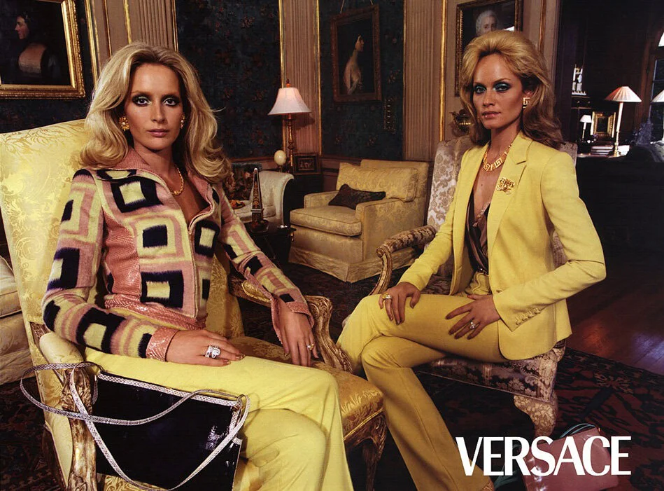 Georgina Grenville,Amber Valletta Steven Meisel Versace Archives — Anne ...