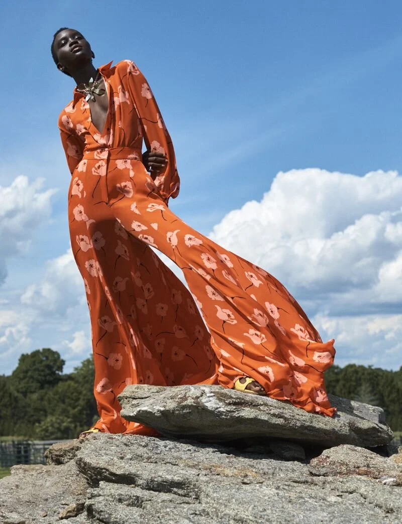 Achenrin Madit's Bold Elegance at Carolina Herrera Resort 2021 — Anne ...