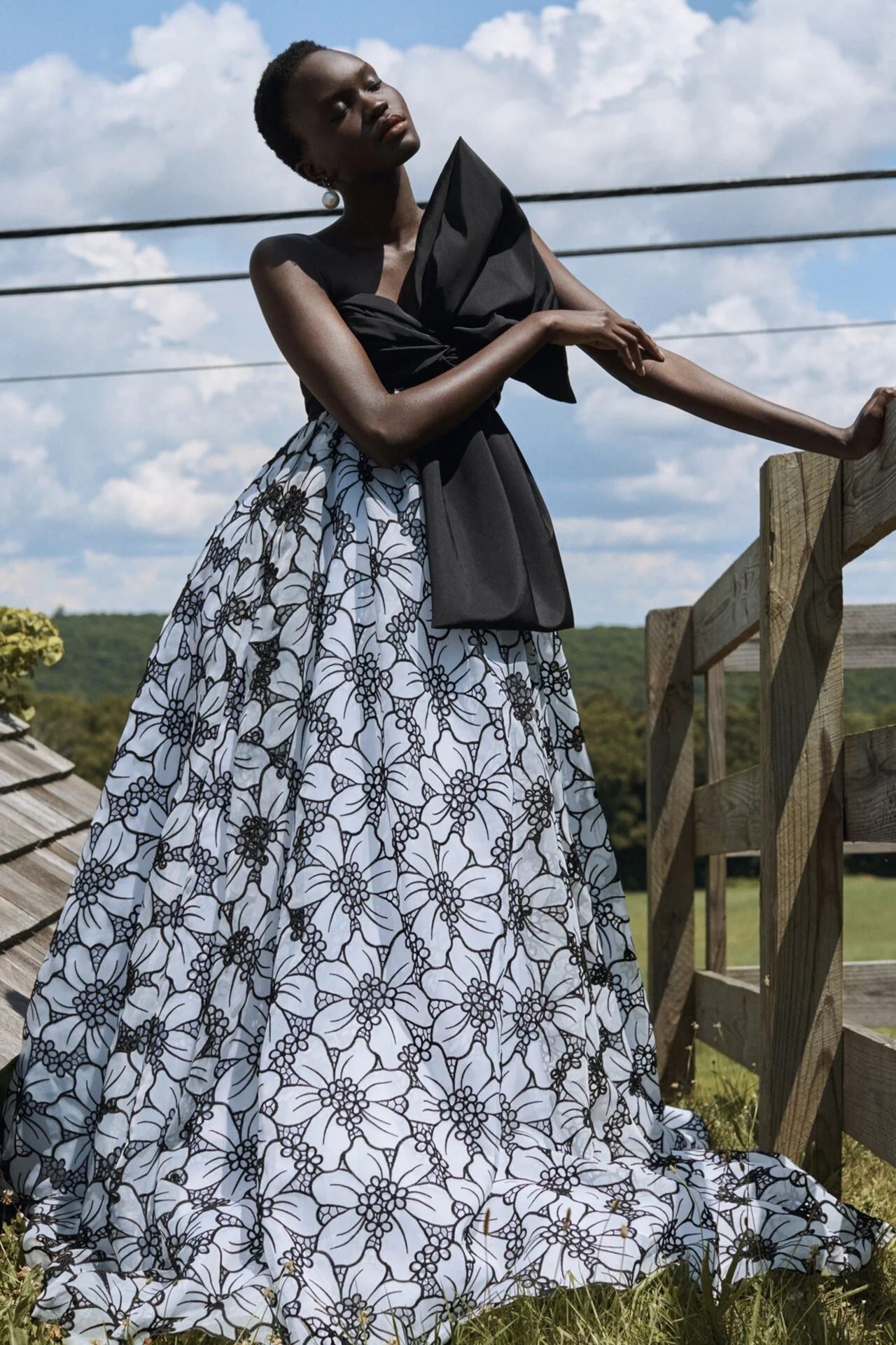 Achenrin Madit's Bold Elegance at Carolina Herrera Resort 2021 — Anne ...