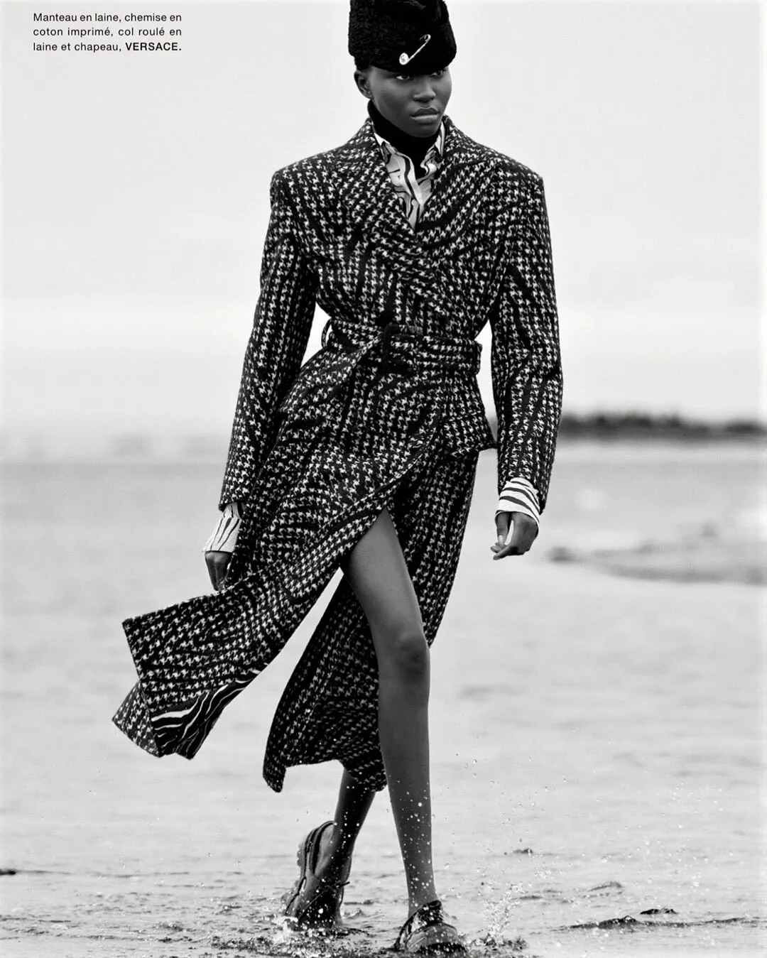 Achenrin Madit Covers Numéro France #215 by Sebastian Kim — Anne of ...