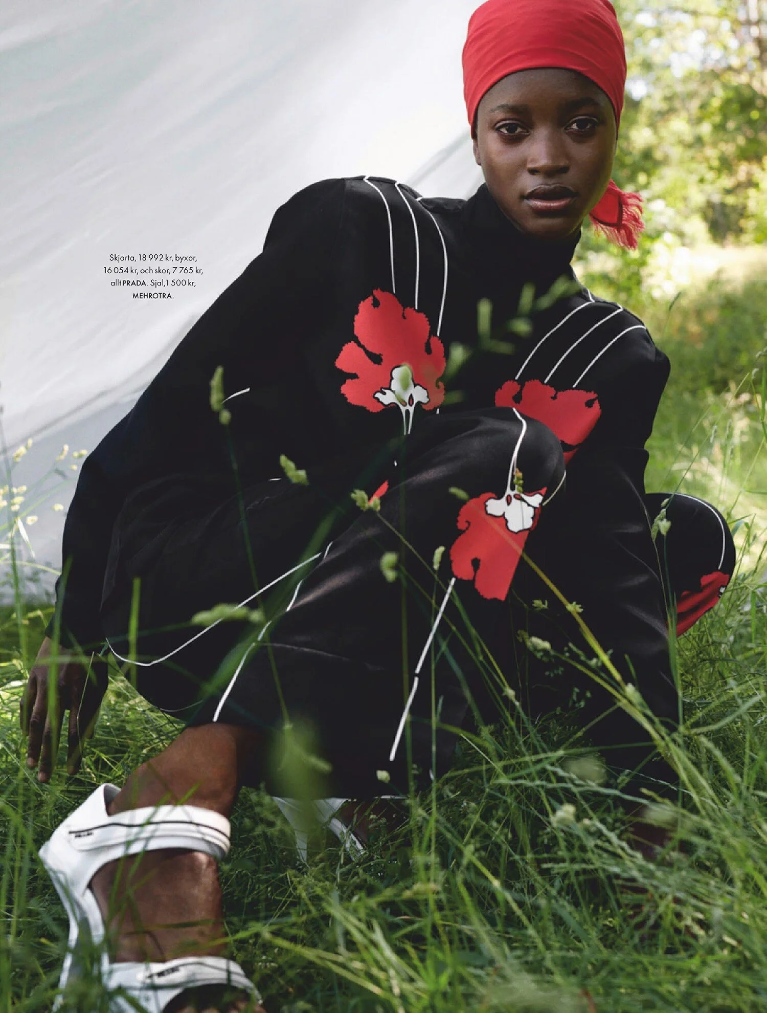 Oumie Jammeh in Black Beauty Elegance for ELLE Sweden — Anne of ...