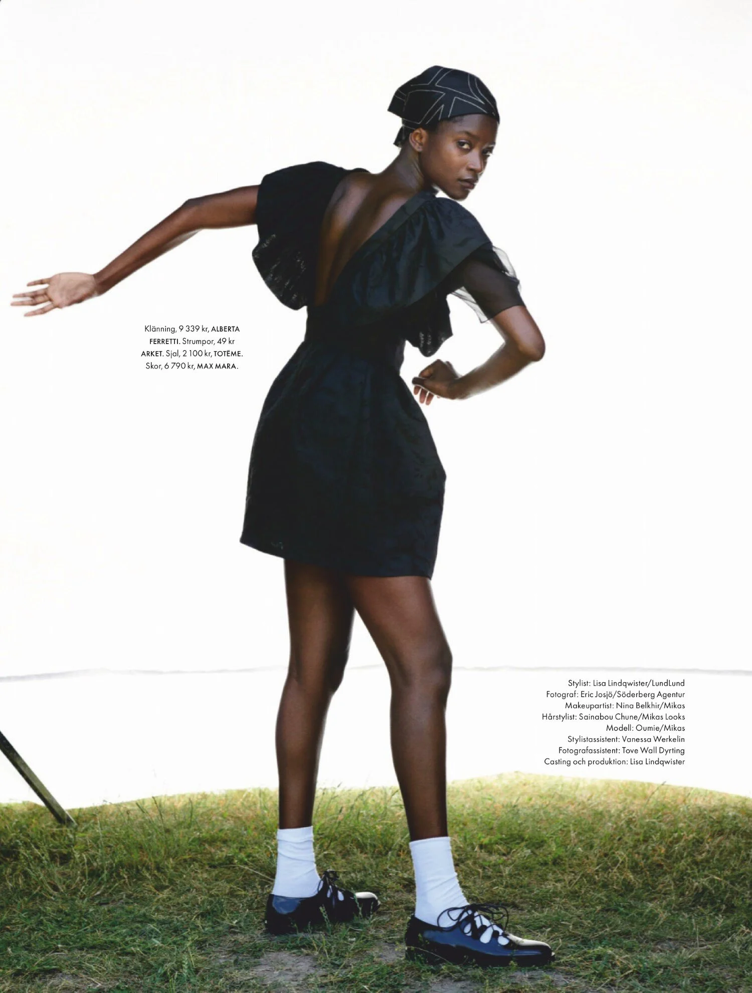 Oumie Jammeh in Black Beauty Elegance for ELLE Sweden — Anne of ...