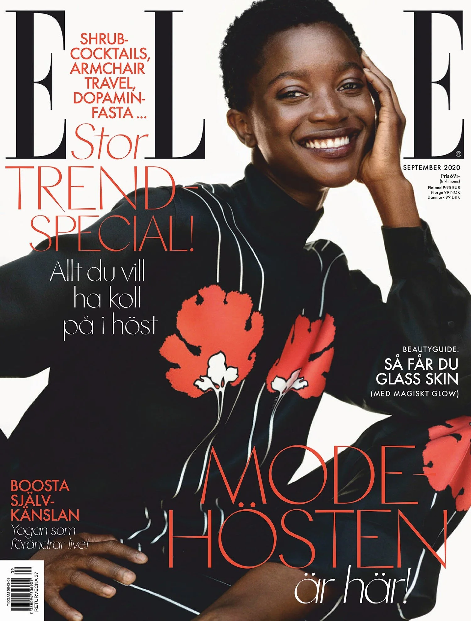 Oumie Jammeh in Black Beauty Elegance for ELLE Sweden — Anne of ...