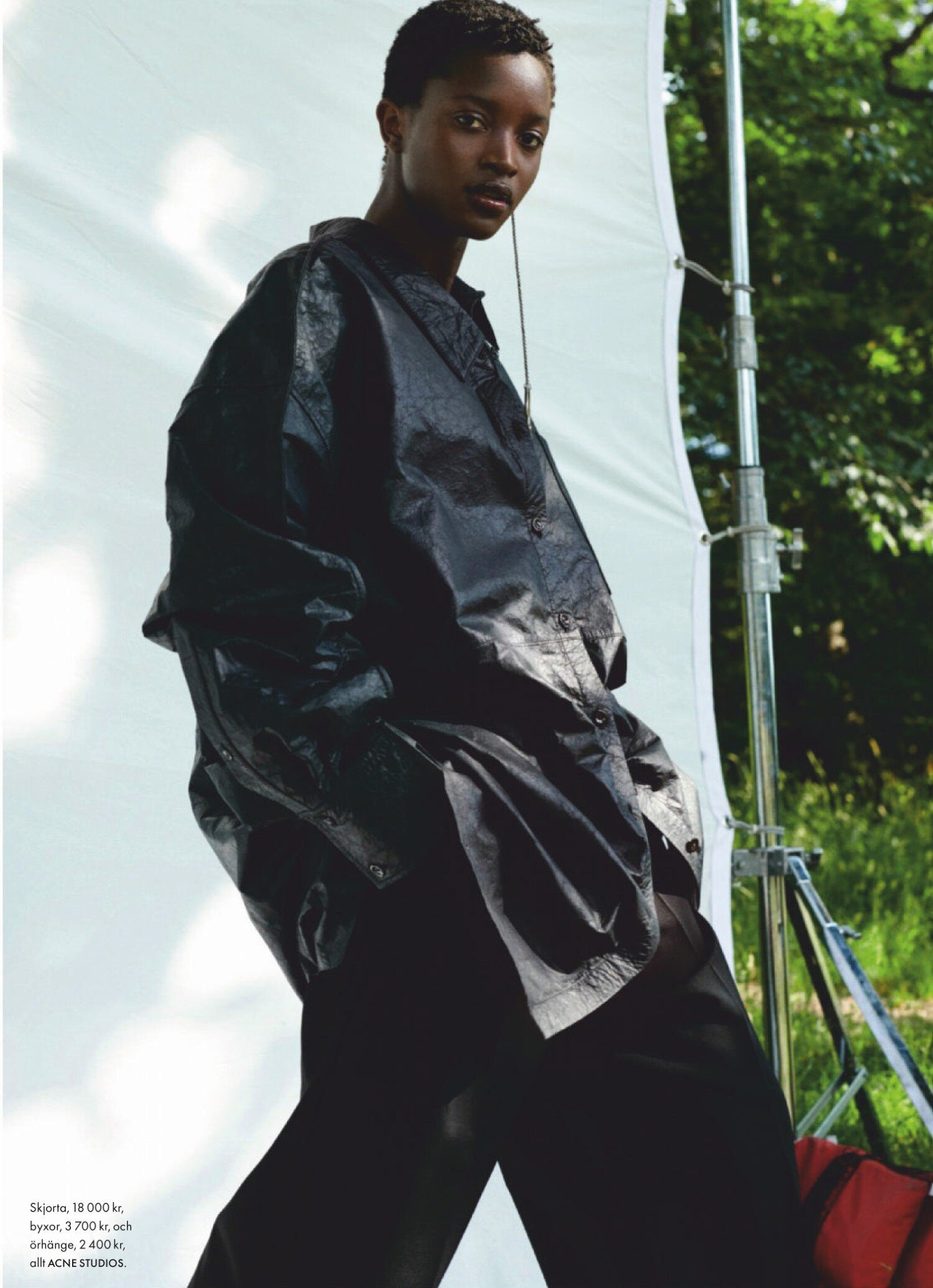 Oumie Jammeh in Black Beauty Elegance for ELLE Sweden — Anne of ...
