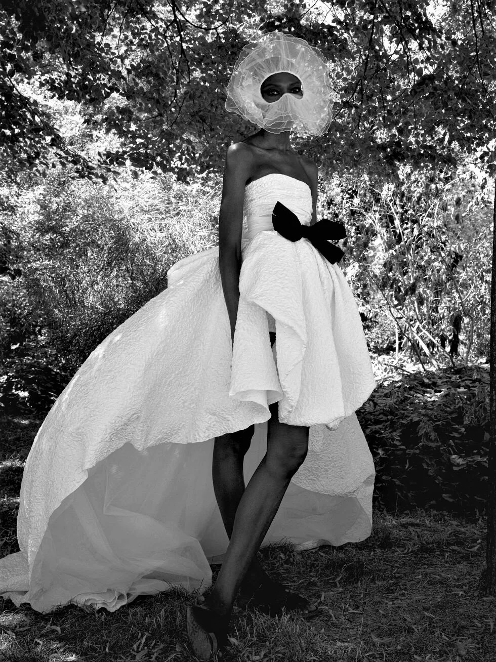 Debra Shaw Poses in Fall 2020 Haute Couture for CR Fashion Book — Anne ...