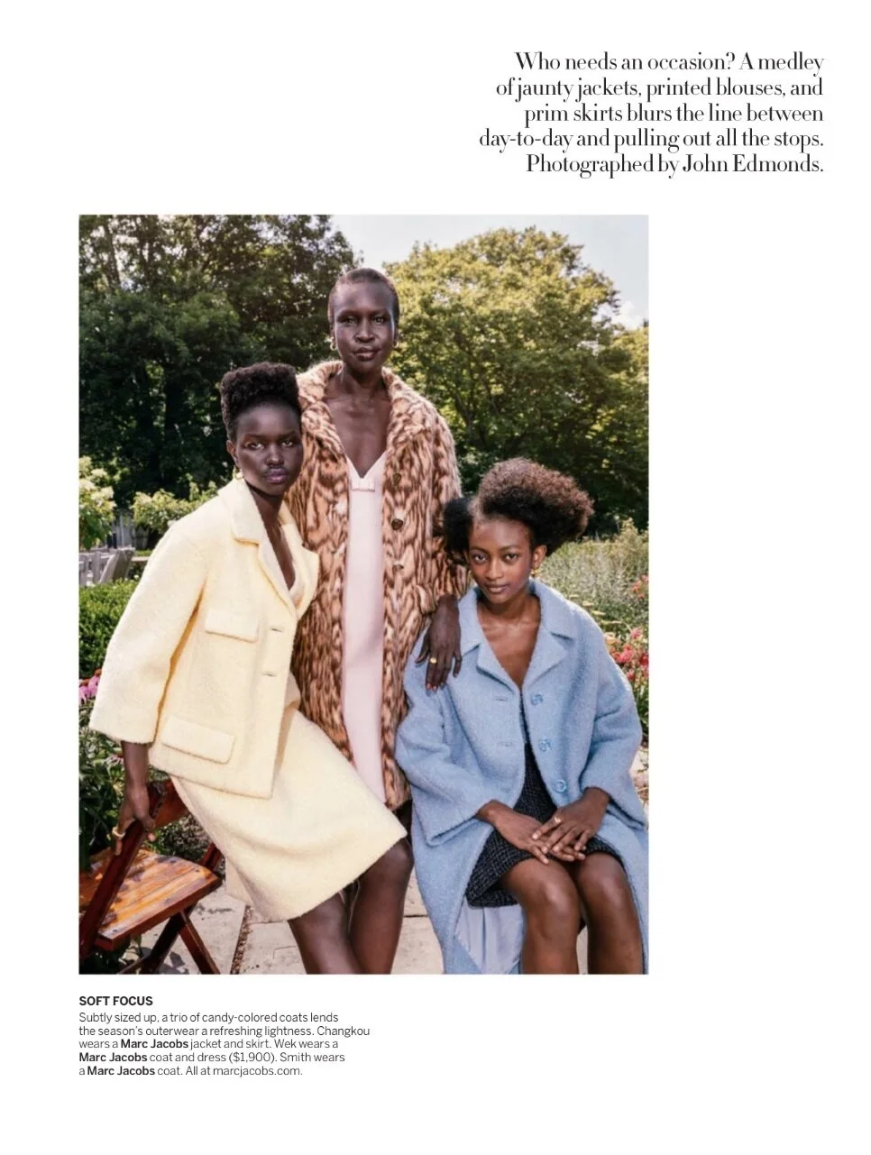 John Edmonds' 'The Custom of the Country' for Vogue US — Anne of ...