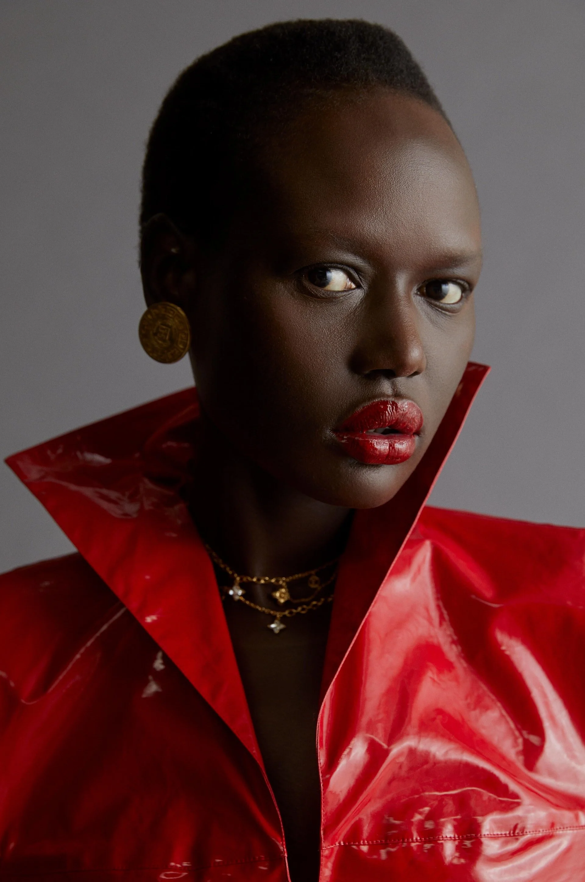 Ajak Deng in Noble Origins Luxury for L'Officiel Poland August 2020 ...
