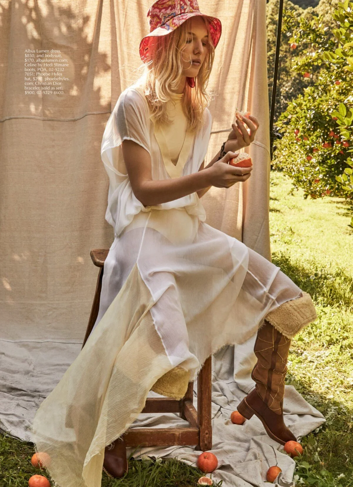 Jess PW Greets Spring by Simon Upton for Marie Claire Australia — Anne ...