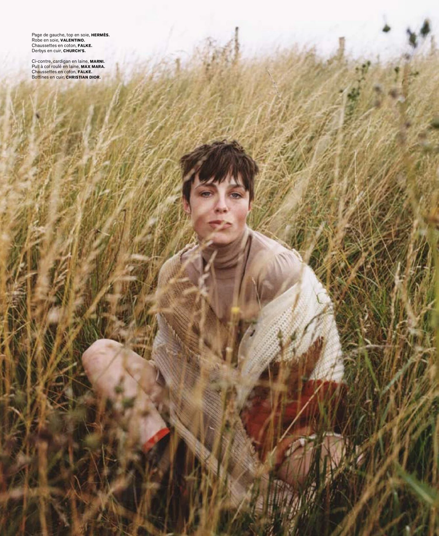 Edie Campbell by Dan Martensen for M le Monde September 5, 2020 — Anne ...