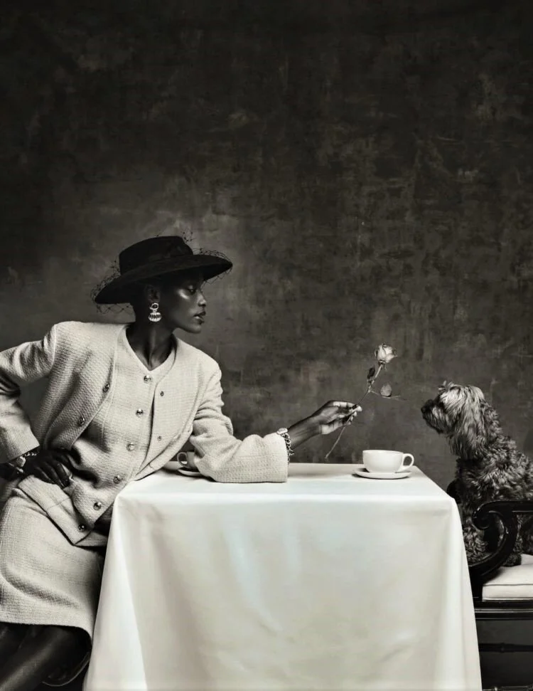 Luc Braquet Captures Natasha + Ella Hope for Tatler UK October 2020 ...