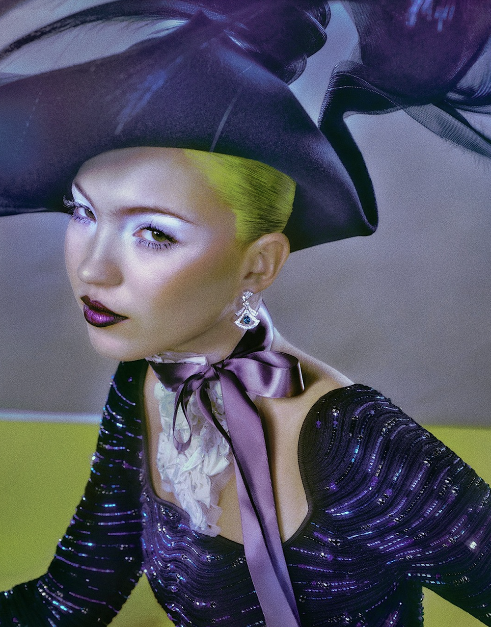 Lila Moss As Magical Harlequin for Vogue Spain March 2024 — Anne of ...