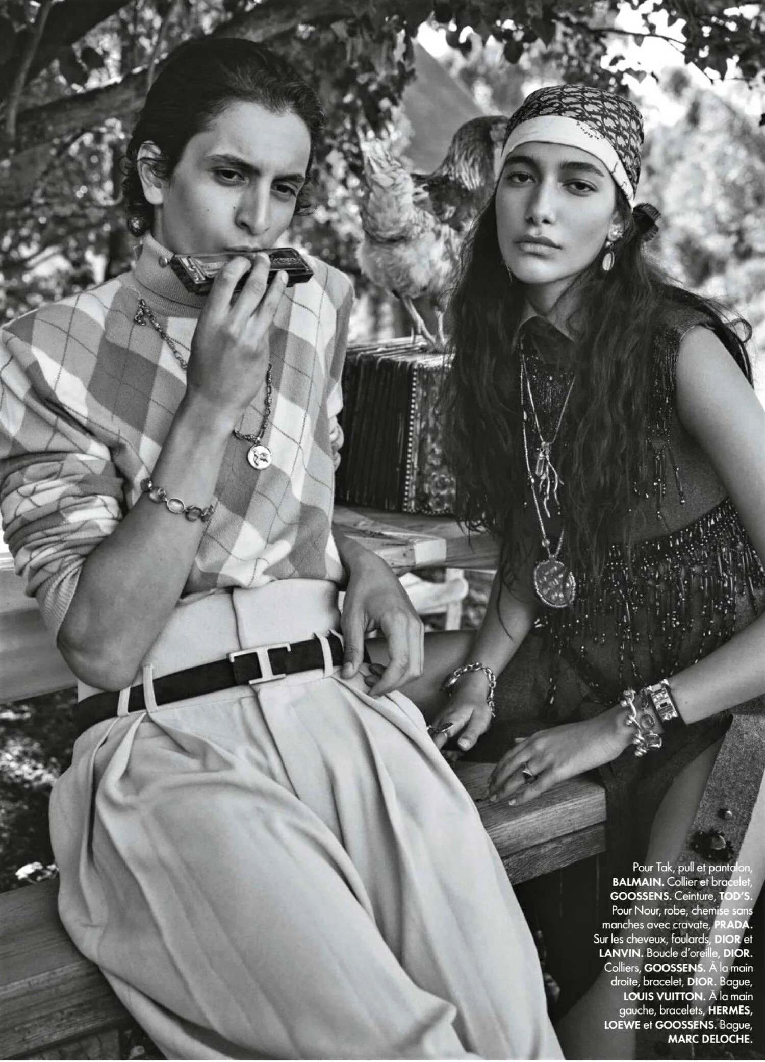 Johan Sandberg Flashes 'Gypsy Queens' Boho Style ELLE France — Anne of ...