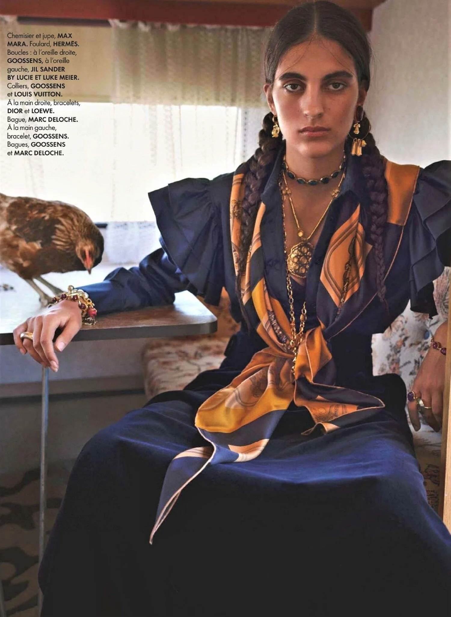 Johan Sandberg Flashes 'Gypsy Queens' Boho Style ELLE France — Anne of ...