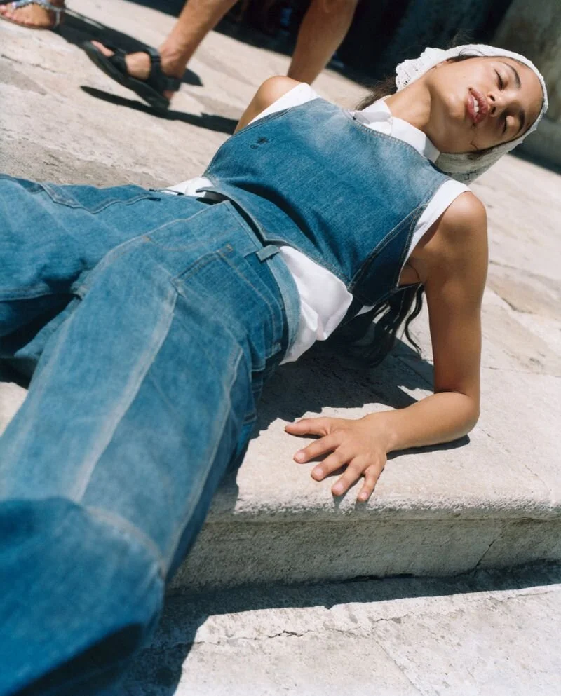 Hannah Wick, Malika El Maslouhi Dior Resort Purple Magazine — Anne of ...