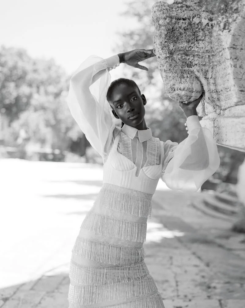 Maty Fall Diba in Fendi, Lensed by Brett Lloyd Purple Magazine — Anne ...