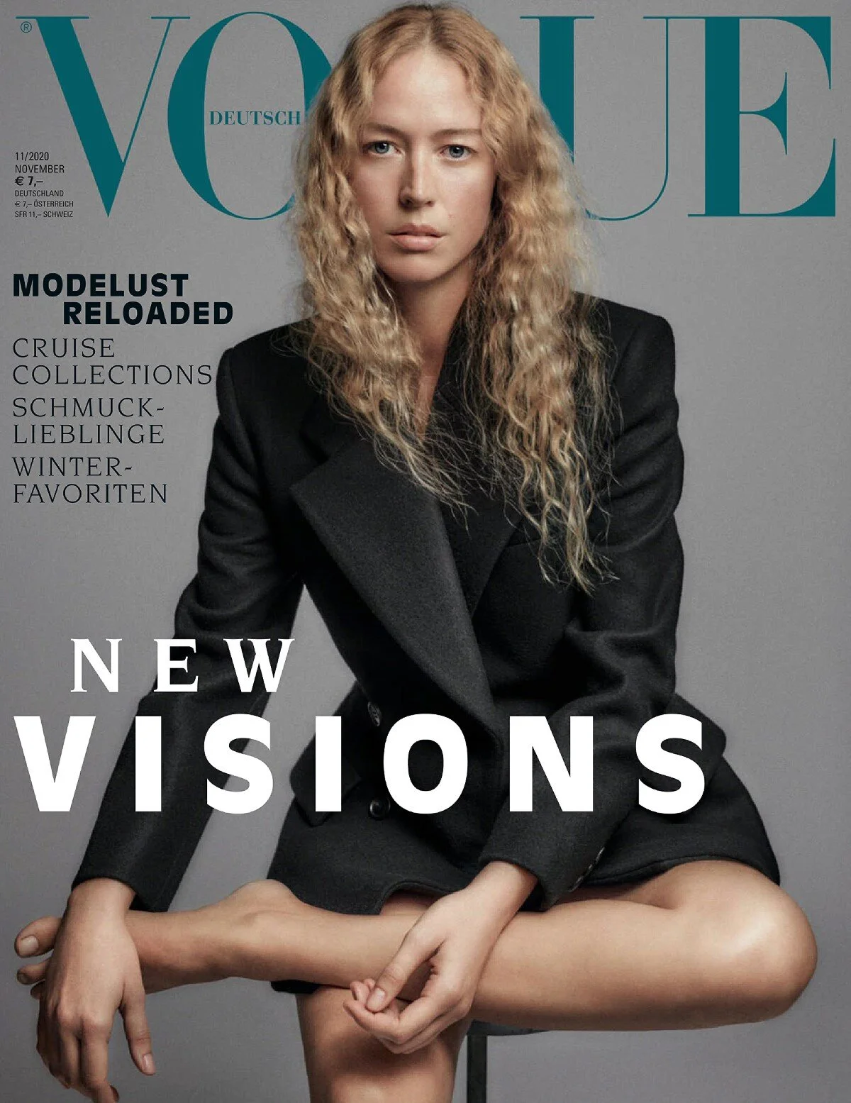 Raquel Zimmermann Covers Vogue Germany by Chris Colls — Anne of ...