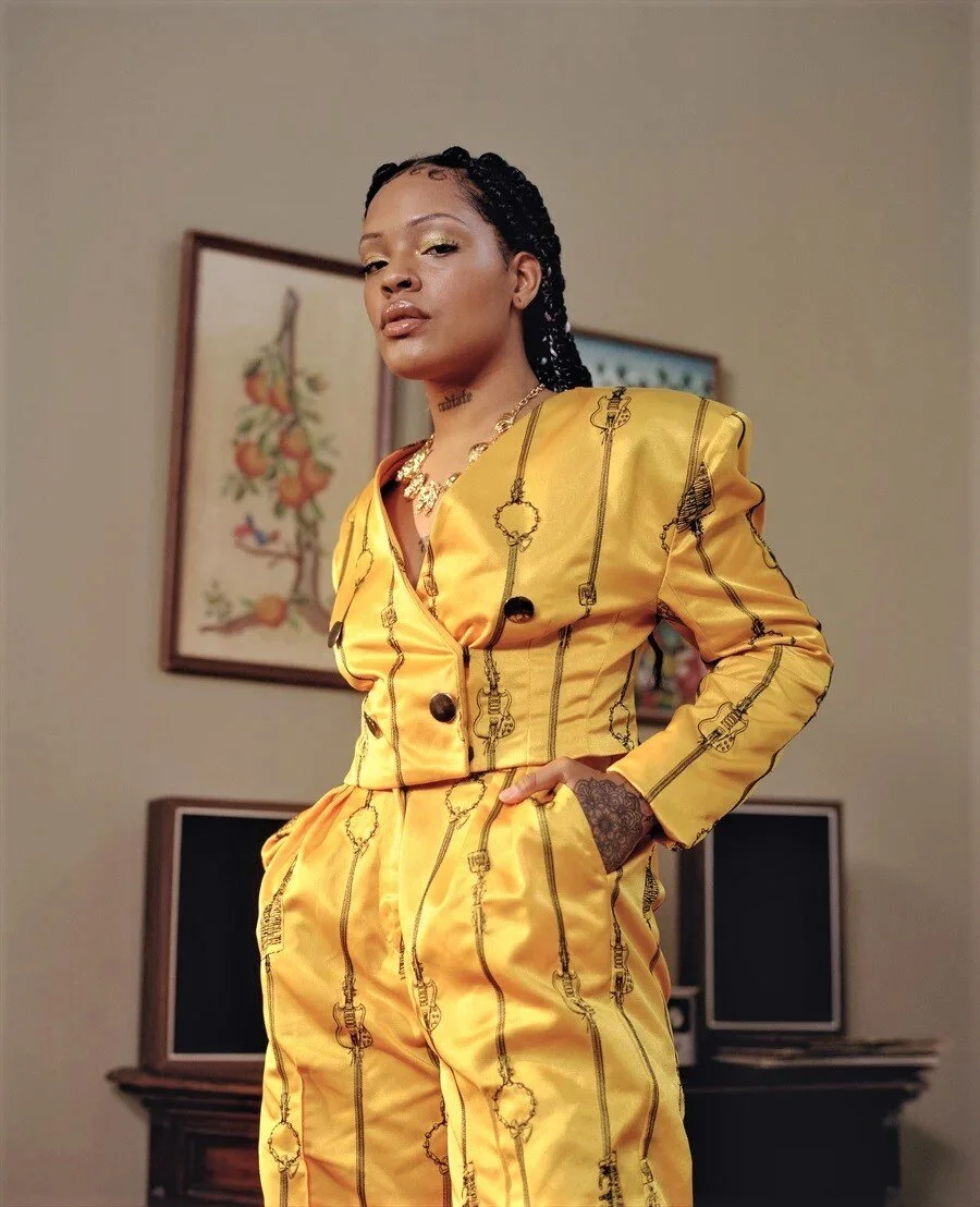 Micaiah Carter Snaps Pyer Moss Open Studio 2 Collection 3 Campaign ...