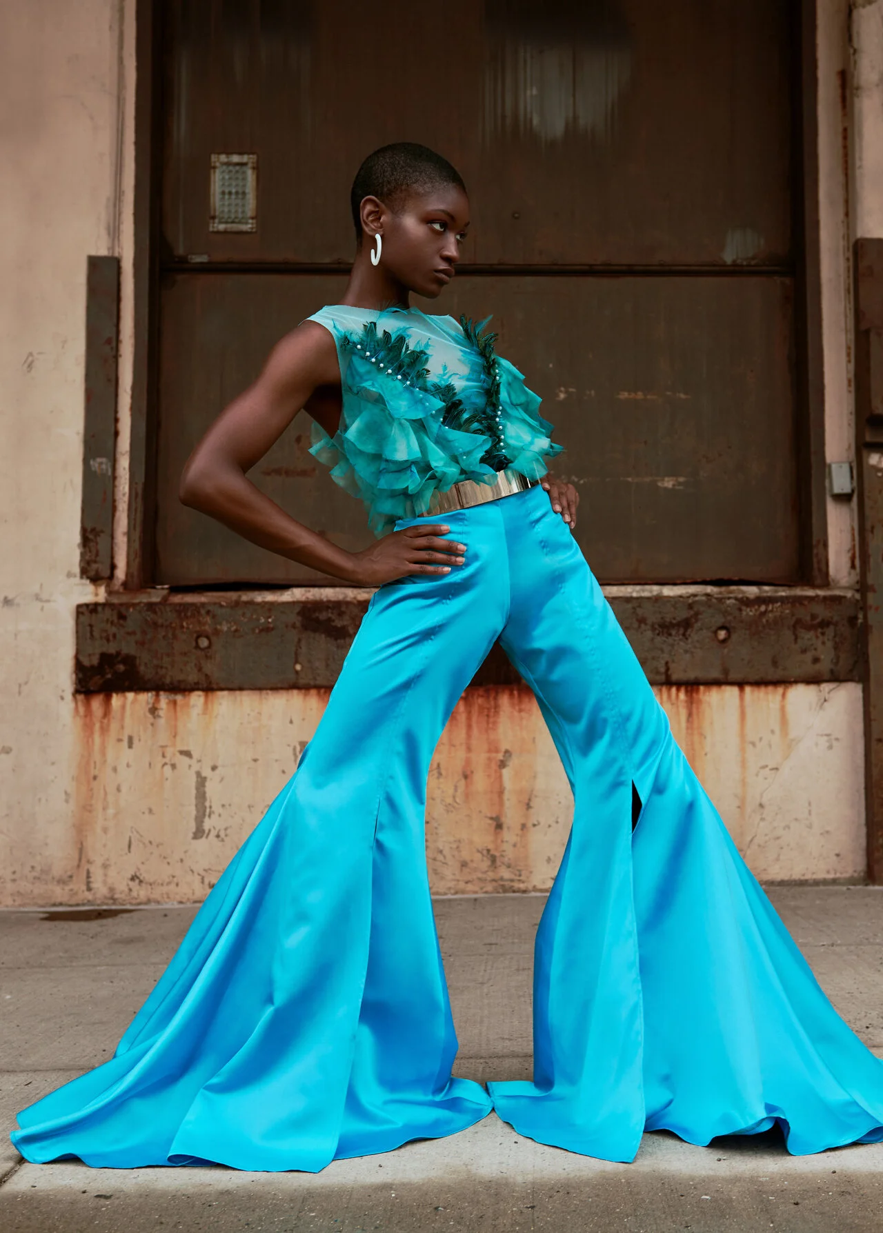 Thomasina Myresa in 'Block Party' by Virginia Kluitters Grazia US ...