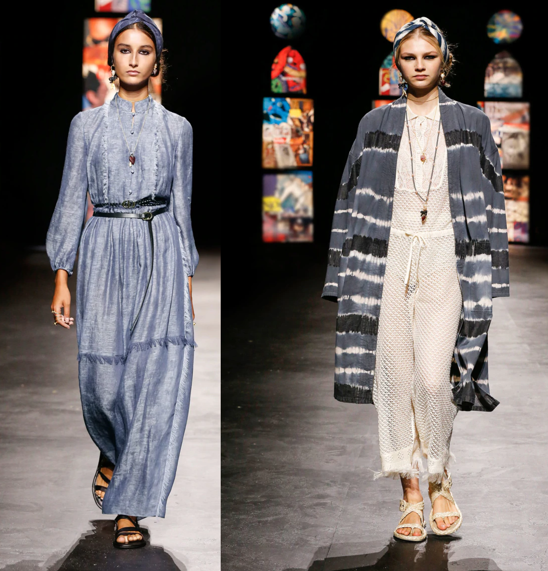 Maria Grazia Chiuri's Spring 2021 Dior Show Is Religious Experience ...