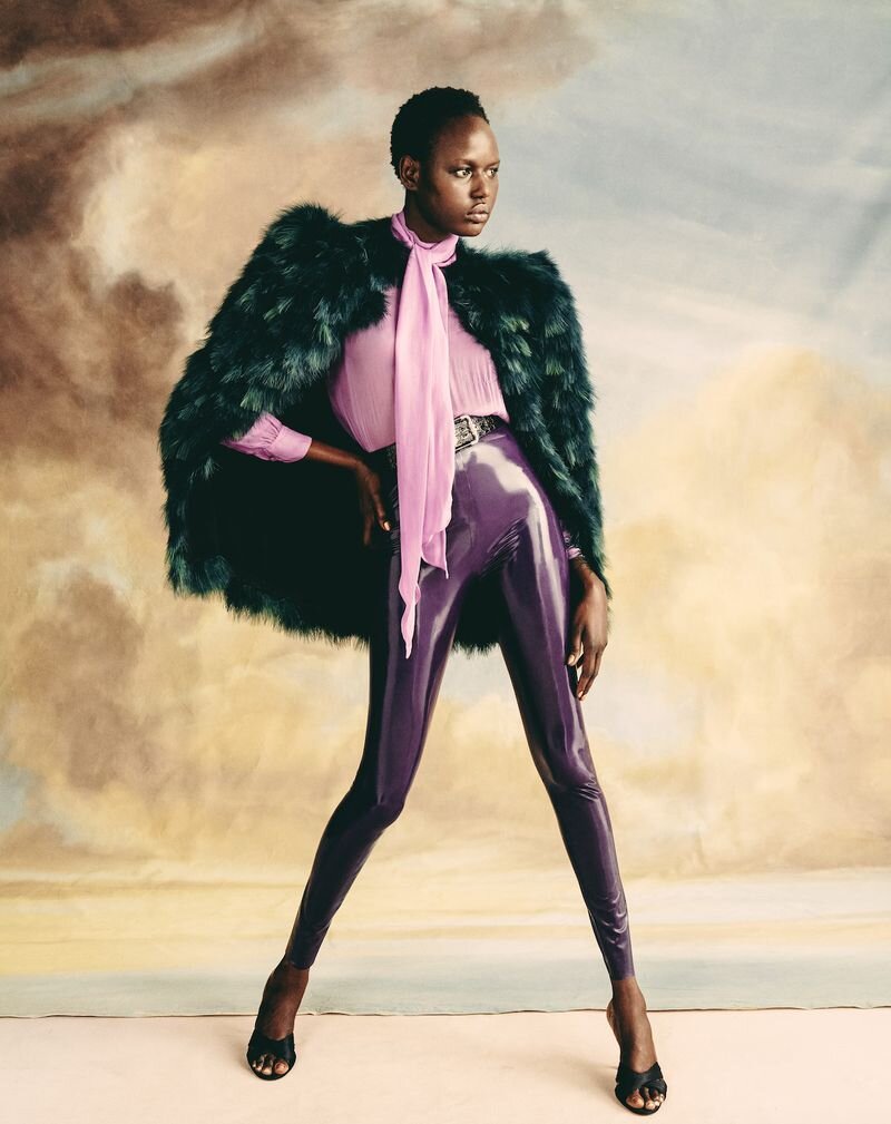Ajak Deng In Bold Luxury by Danny Kasirye for Harrods Magazine — Anne ...