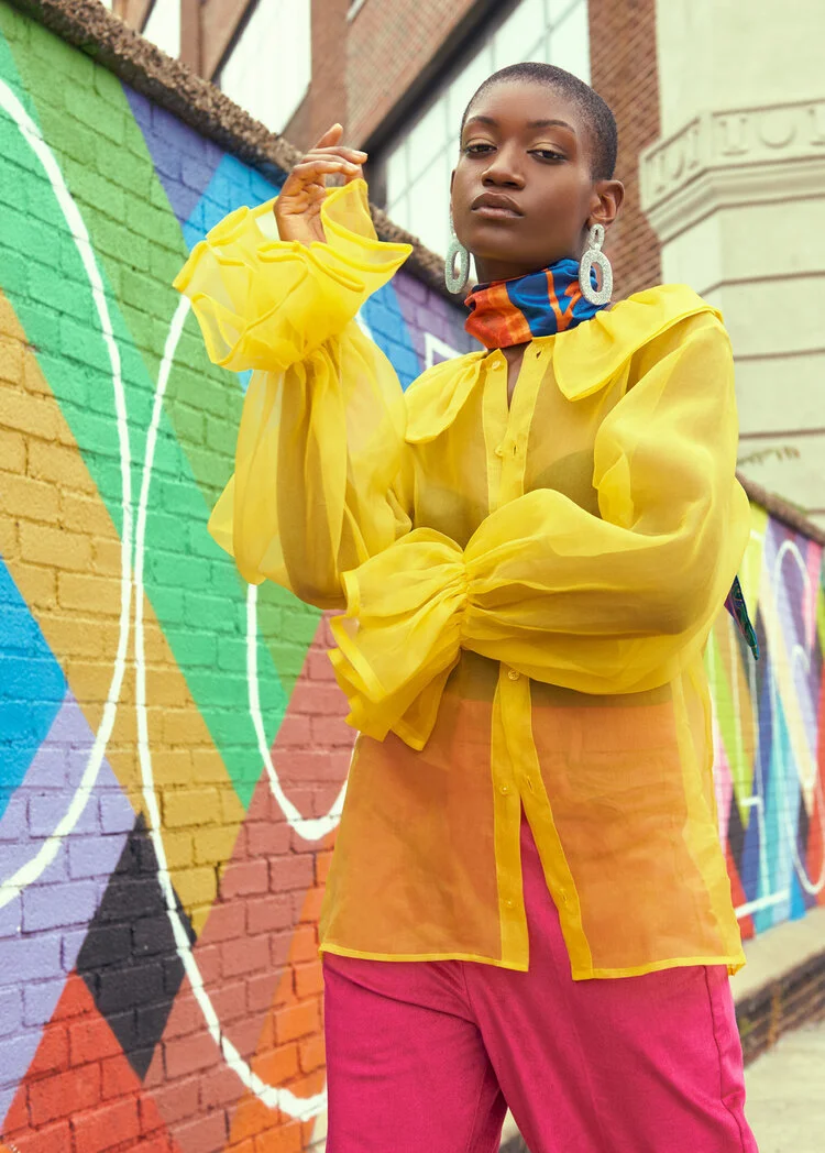 Thomasina Myresa in 'Block Party' by Virginia Kluitters for Grazia US ...