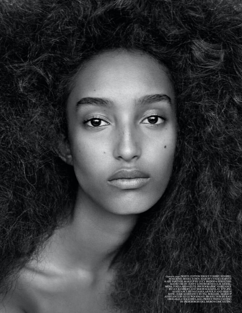 Mona Tougaard in 'Myself' by Alasdair McLellan for Self Service ...