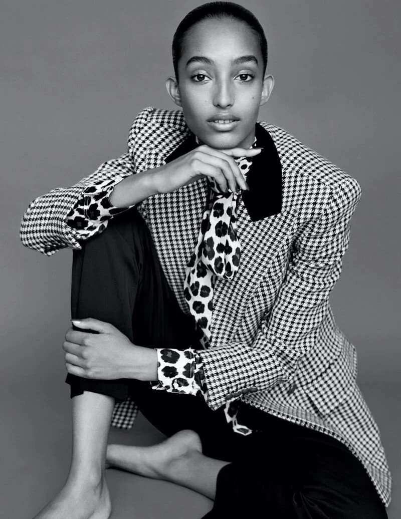 Mona Tougaard in 'Myself' by Alasdair McLellan for Self Service ...