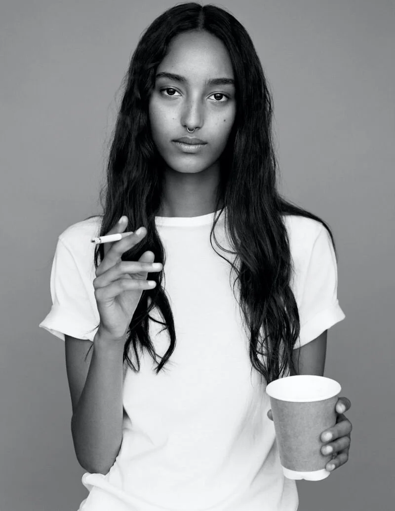 Mona Tougaard in 'Myself' by Alasdair McLellan for Self Service ...