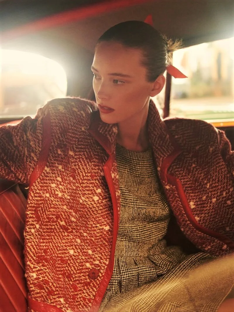 Mildred Gustafsson in 'Ride' by Fernando Gomez for Vogue Czech December ...