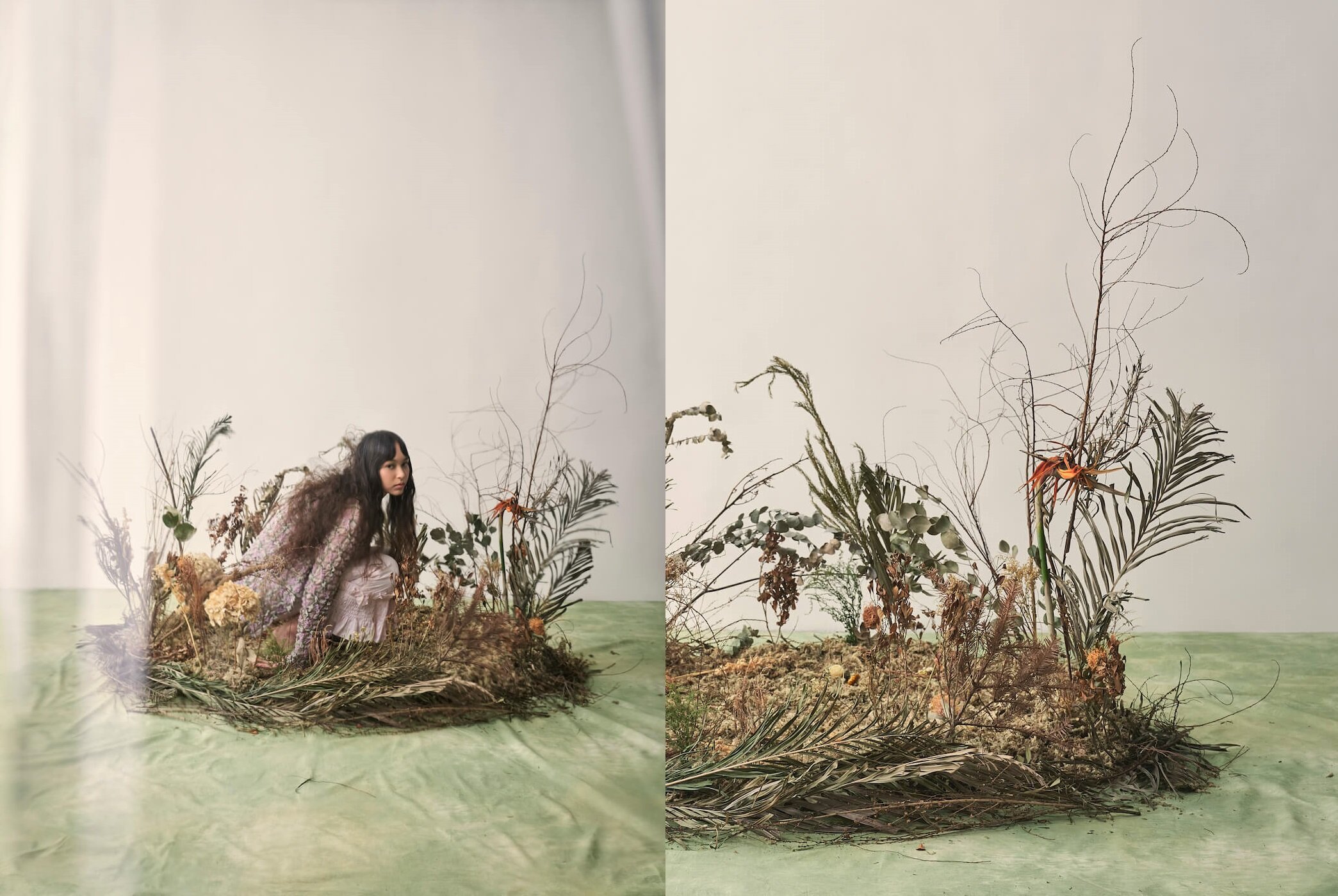 Chelle Chan's 'Unparalleled Ground' Natural Utopia for KALTBLUT ...