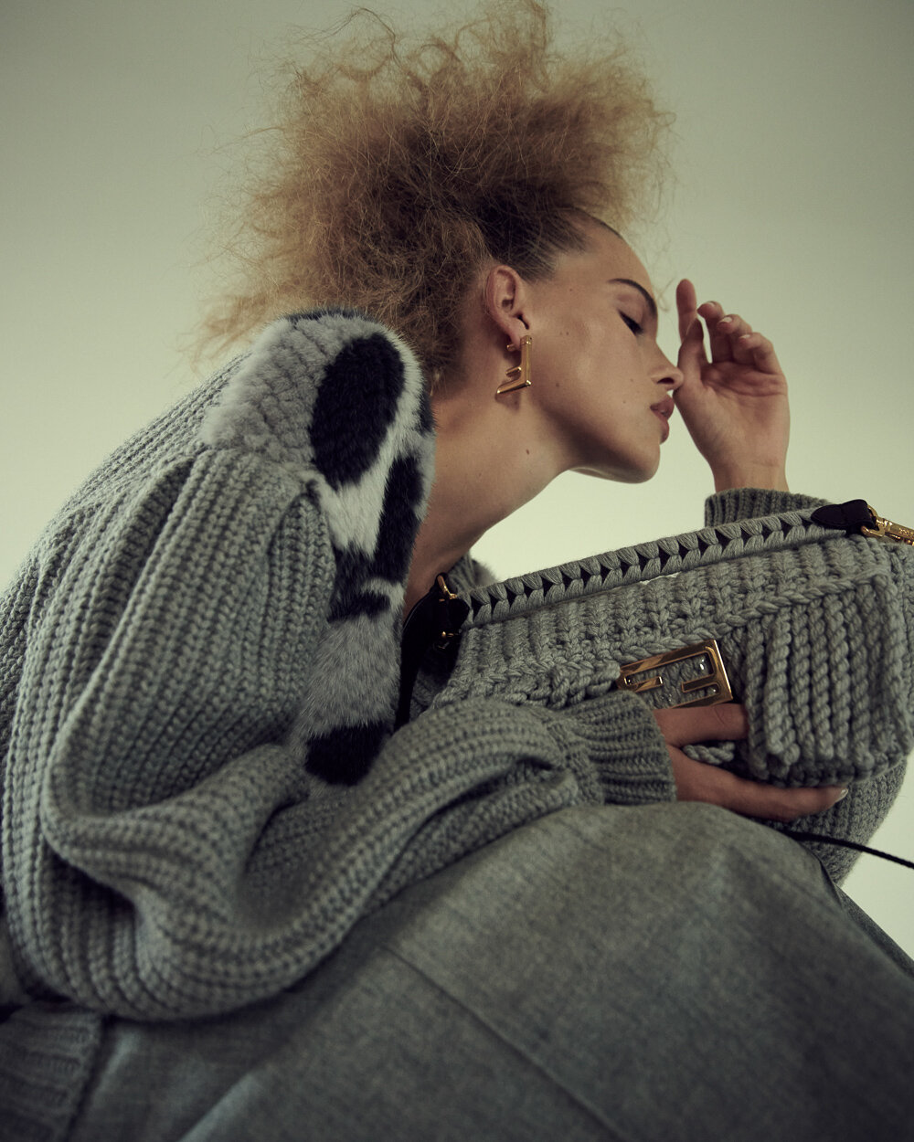 Kim Riekenberg in Fendi for Dolce Vita Magazine Andreas Ortner — Anne ...