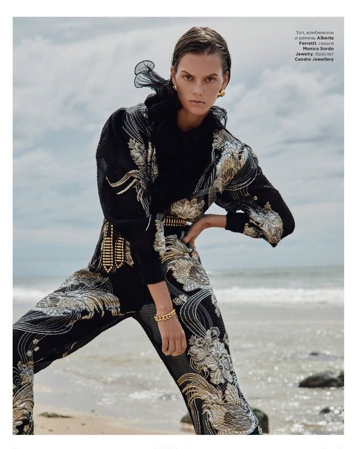 Lena Melnik Flashes Jasmine Dwyer ELLE Kazakhstan December 2020 — Anne of Carversville