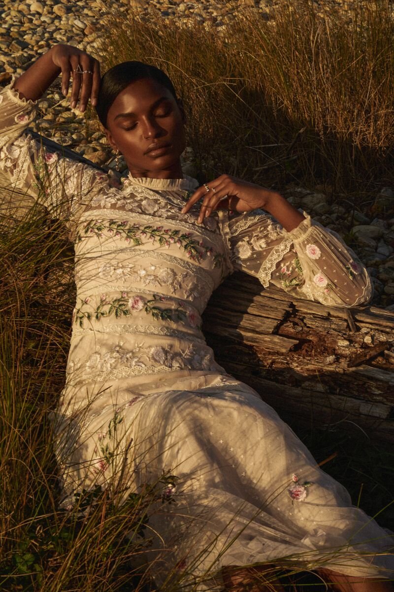 Tsheca White Takes Us From Darkness into Light' for Harper's Bazaar ...