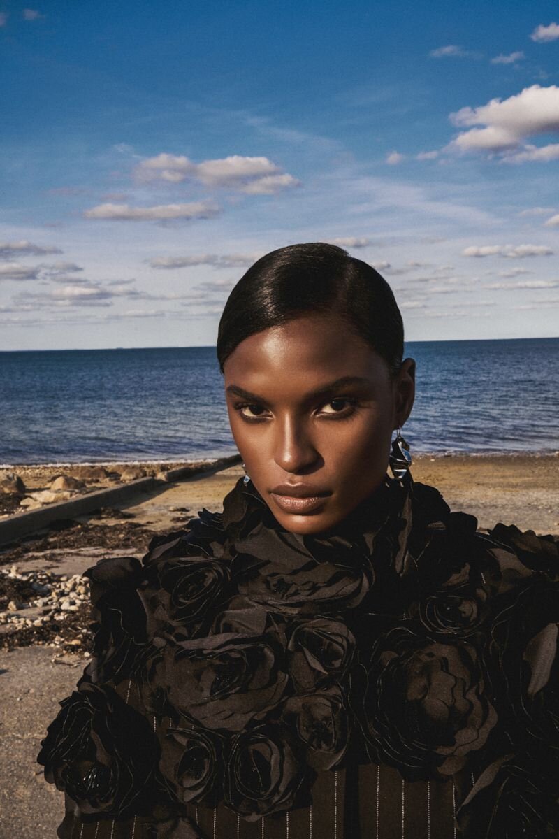 Tsheca White Takes Us From Darkness into Light' for Harper's Bazaar ...