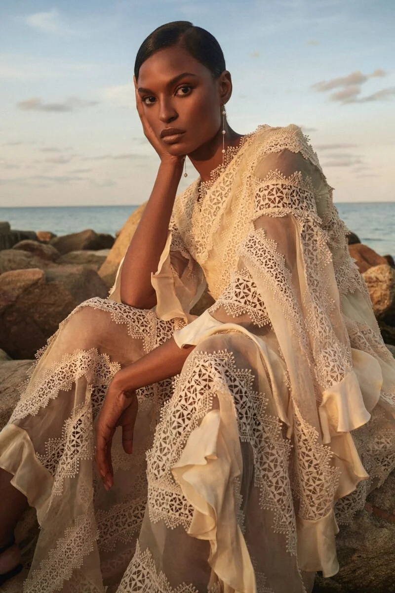 Tsheca White Takes Us From Darkness into Light' for Harper's Bazaar ...