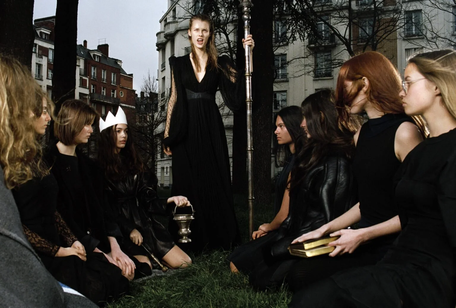 Kris Grikaite in 032c Magazine in 'The Prophecy' by Hugo Comte — Anne ...