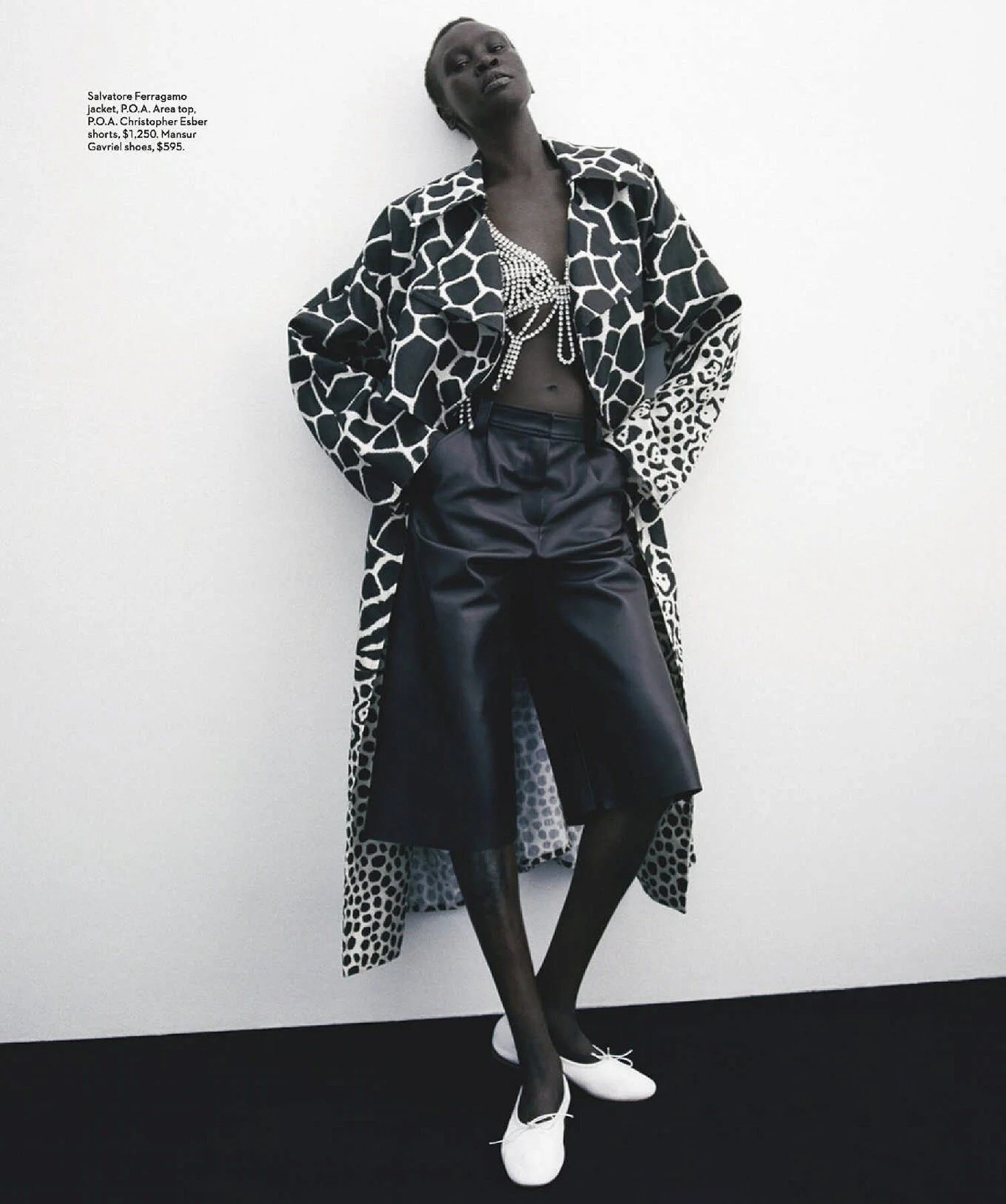 Alek Wek in 'Flow Motion' Modern Luxury Fashion Vogue Australia — Anne ...