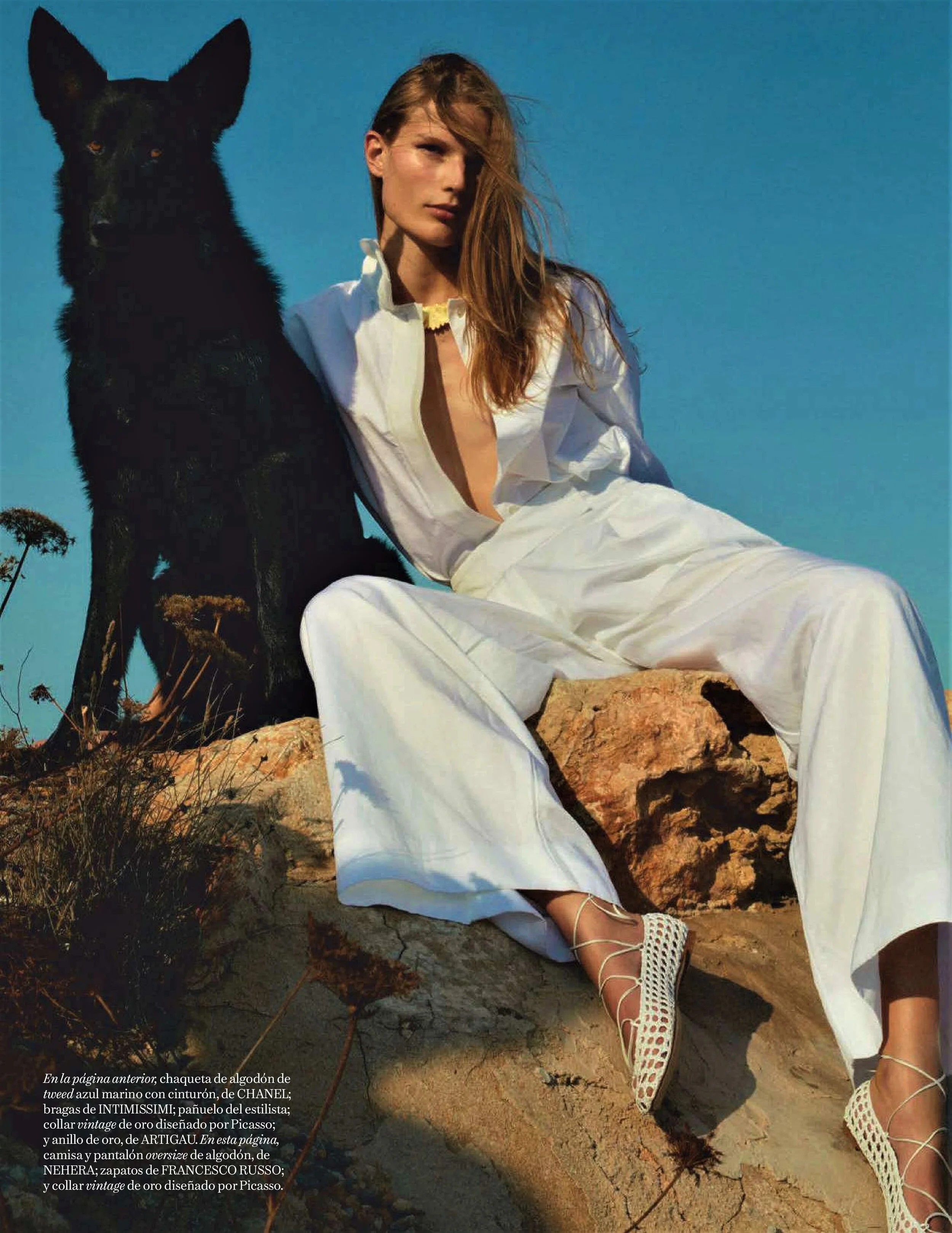 Adela Stenberg In Cruise Casual by Txema Yeste Vogue España — Anne of ...
