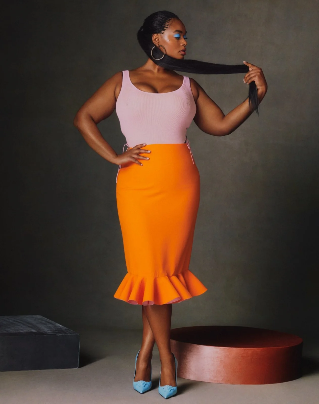 Precious Lee by Luis Alberto Rodriguez for Vogue US January 2021 — Anne ...