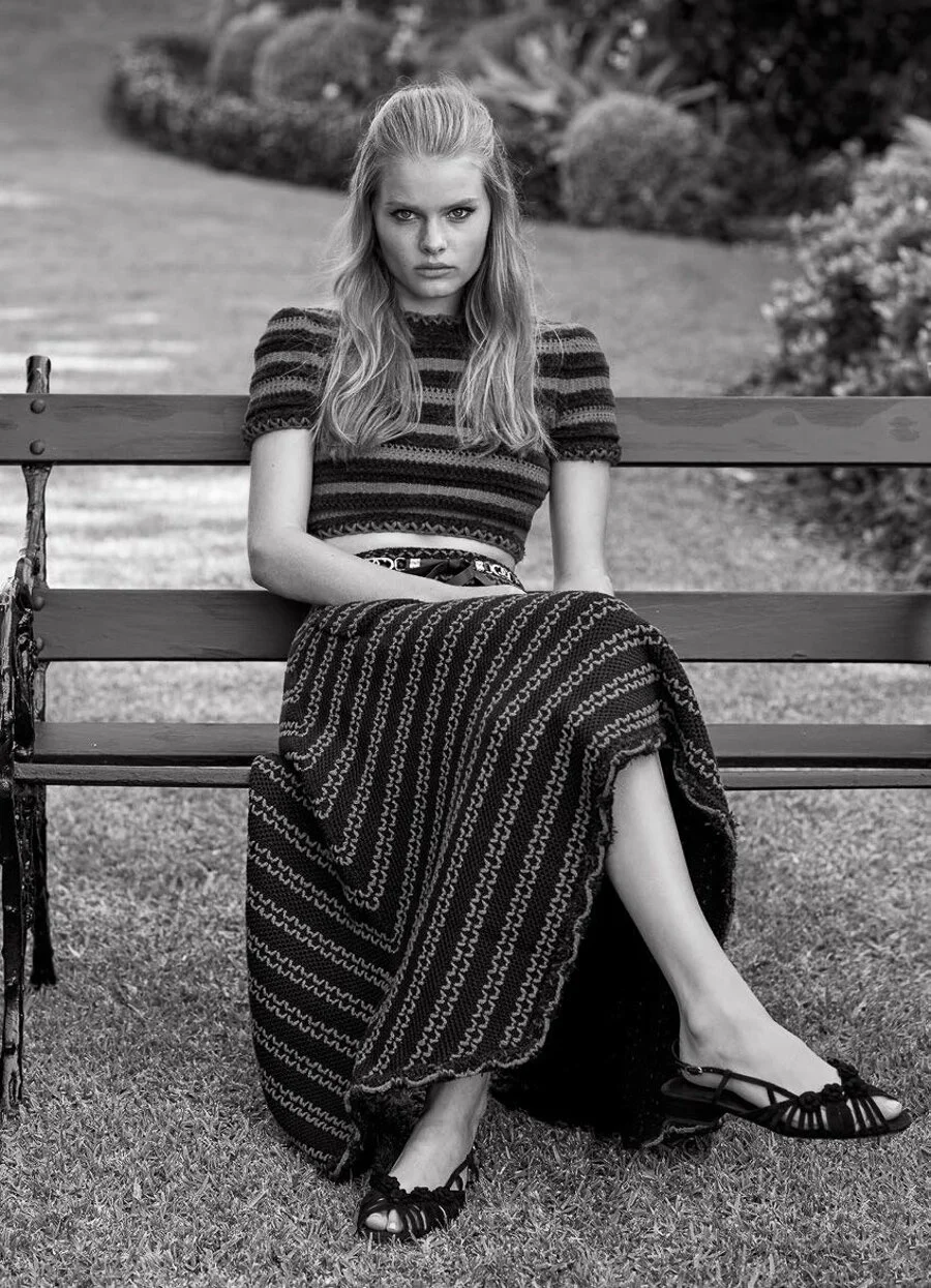 Zoe Blume Is 'Girl About Town' Lensed by Nicole Bentley for Marie ...