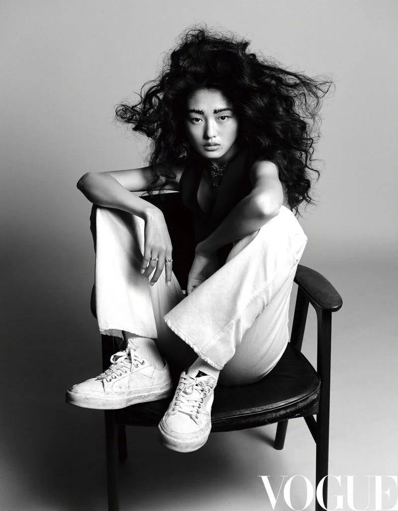 Liu Song Flashes 'The New School' for Vogue China January 2021 — Anne ...