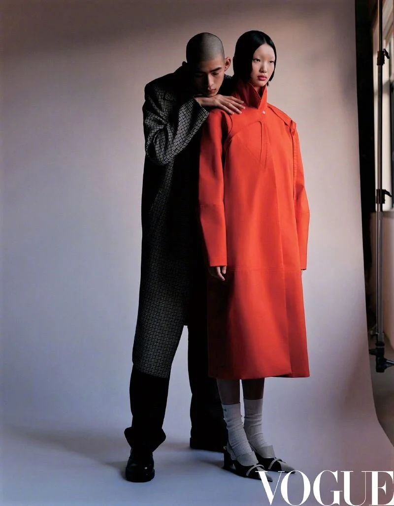 Liu Song Flashes 'The New School' for Vogue China January 2021 — Anne ...