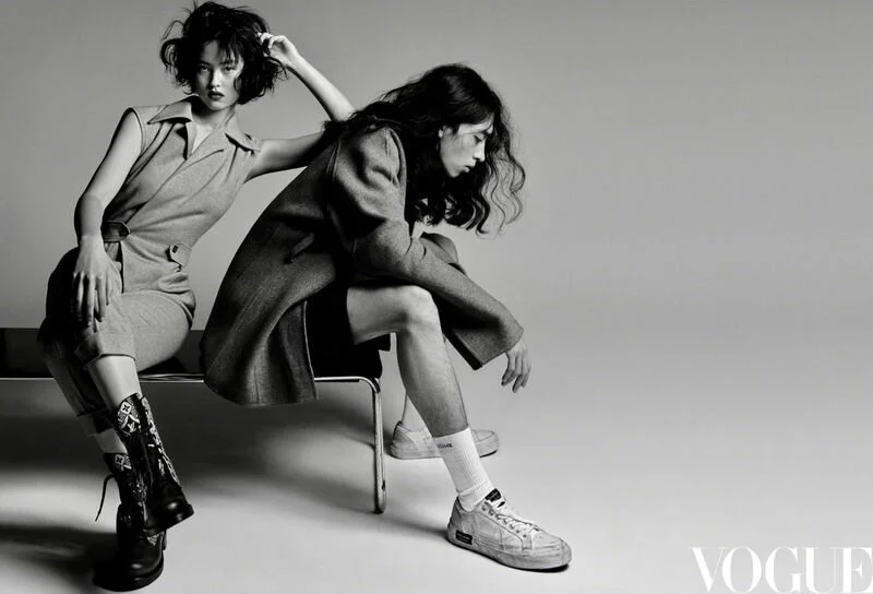 Liu Song Flashes 'The New School' for Vogue China January 2021 — Anne ...